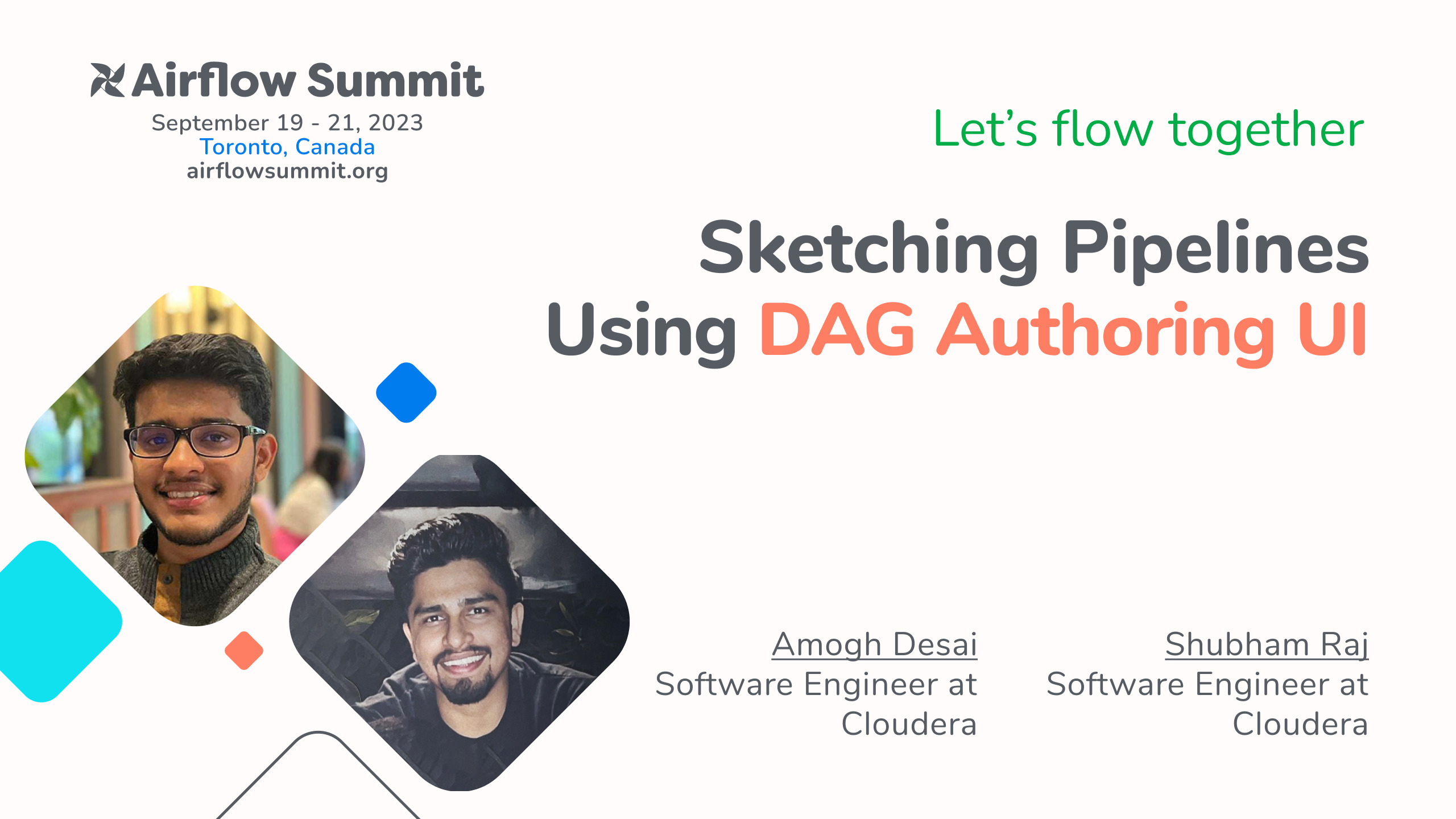 Sketching Pipelines Using DAG Authoring UI | Airflow Summit 2025