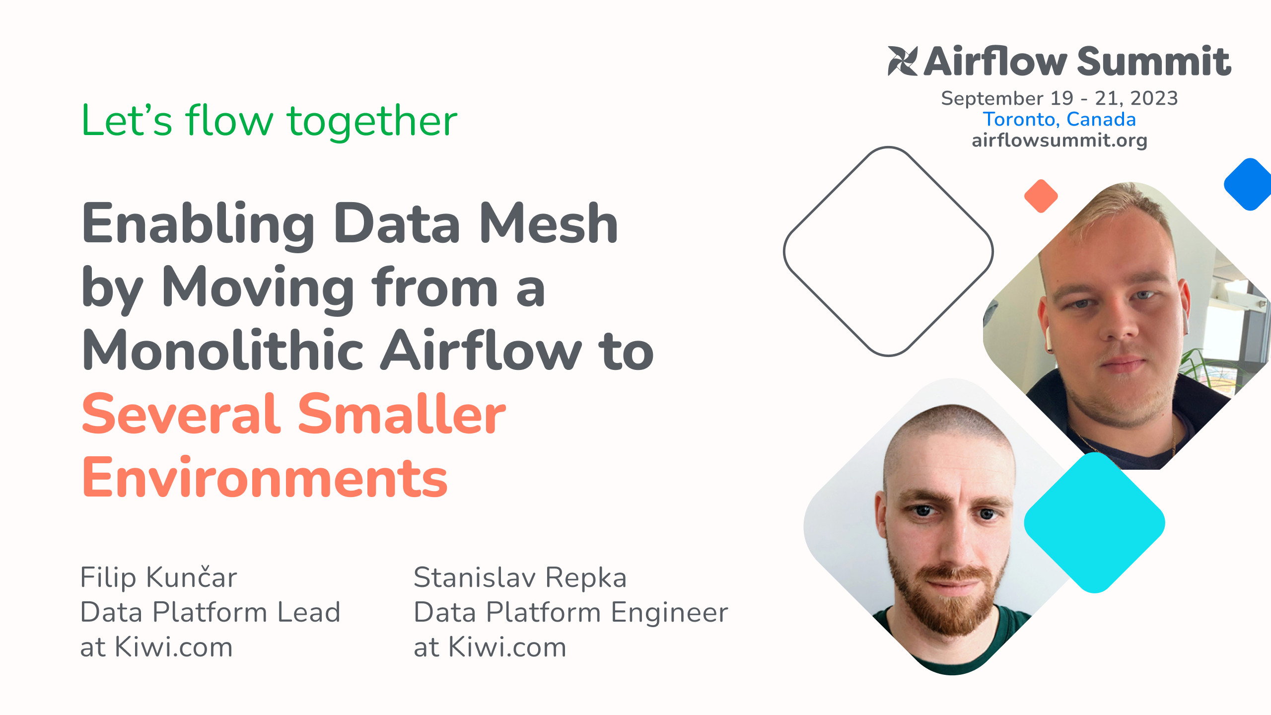 Enabling Data Mesh by Moving from a Monolithic Airflow to Several Smaller Environments | Airflow ...