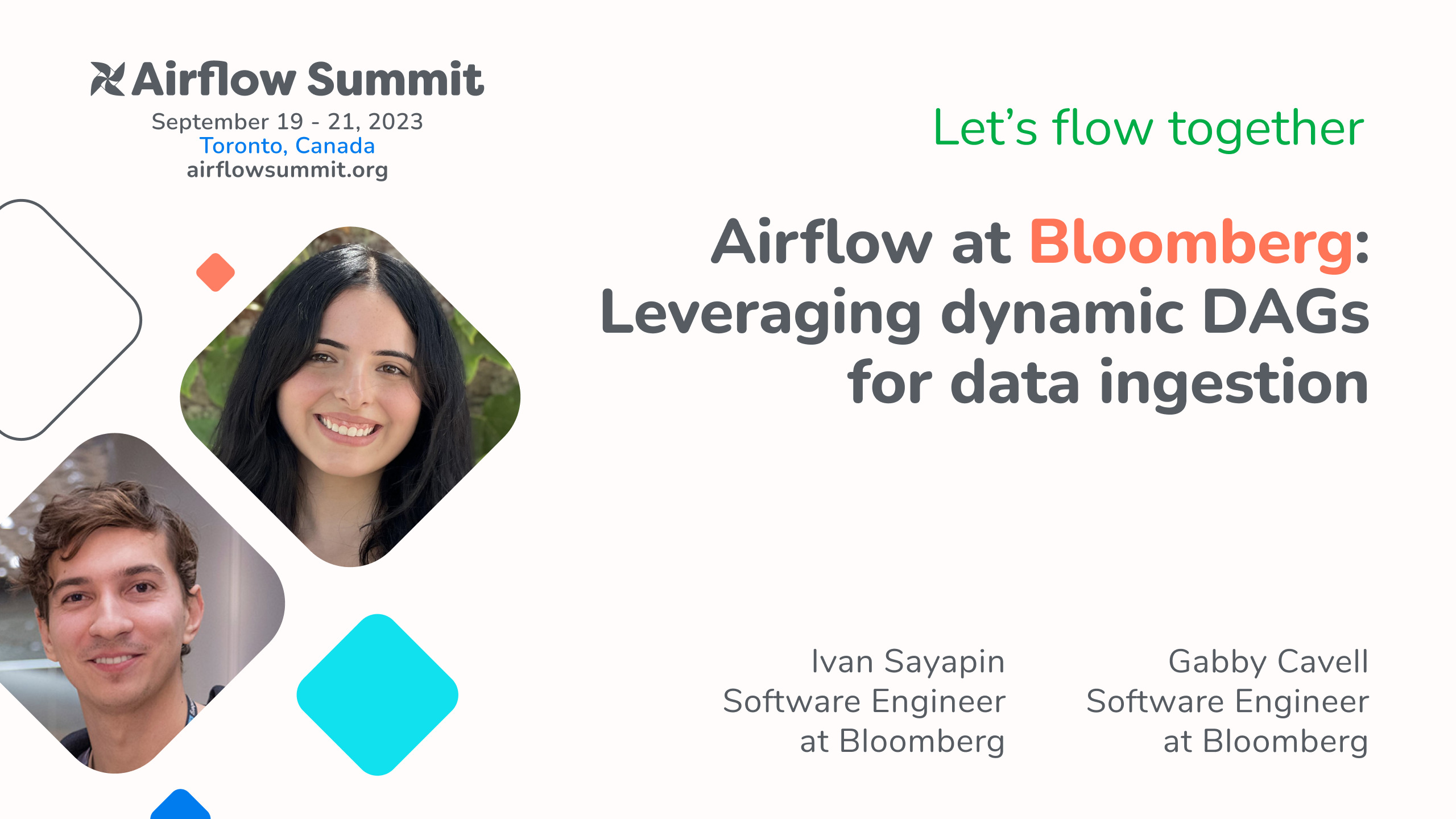 Airflow at Bloomberg: Leveraging dynamic DAGs for data ingestion | Airflow Summit 2025