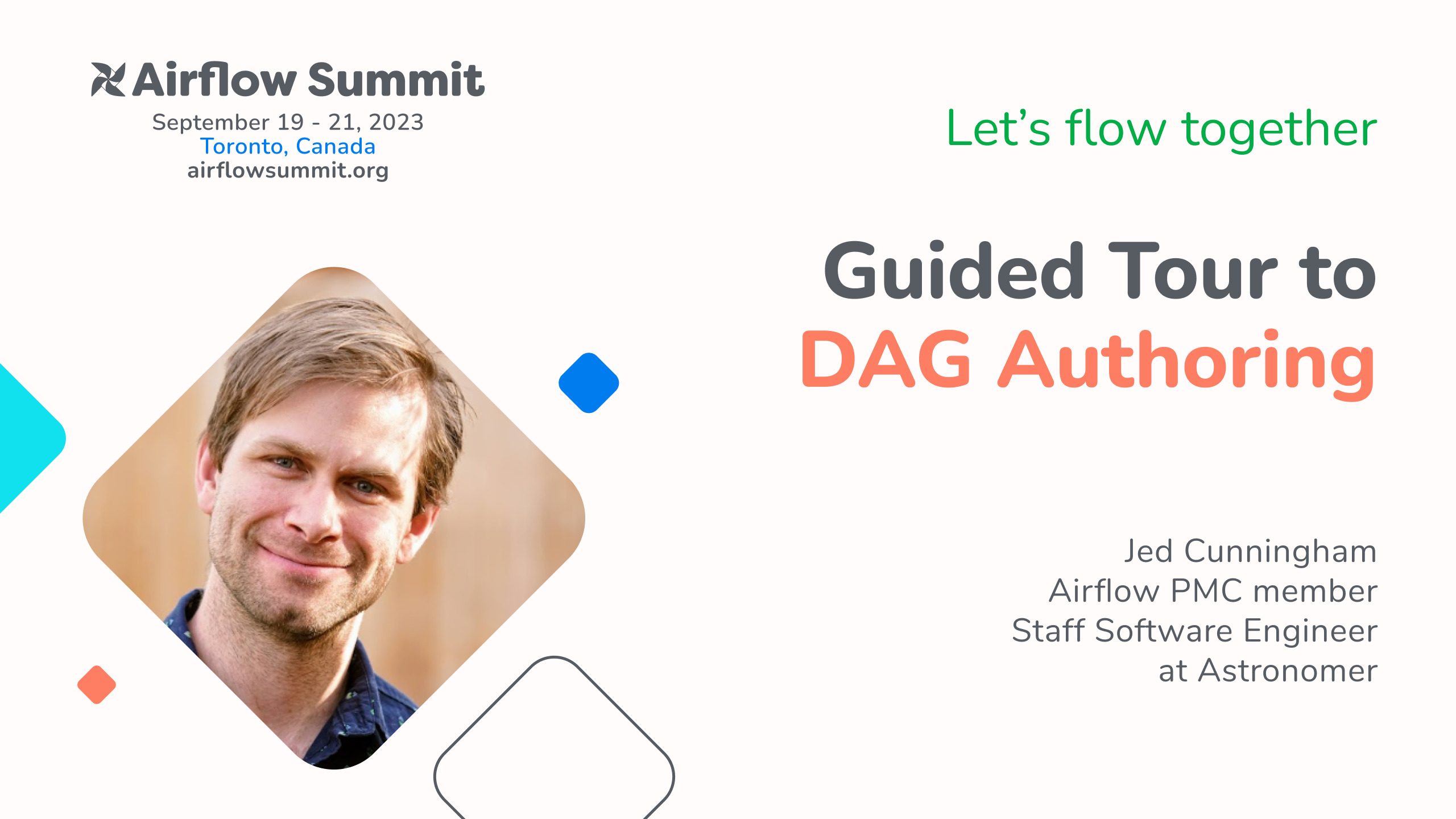Guided Tour to DAG Authoring | Airflow Summit 2025