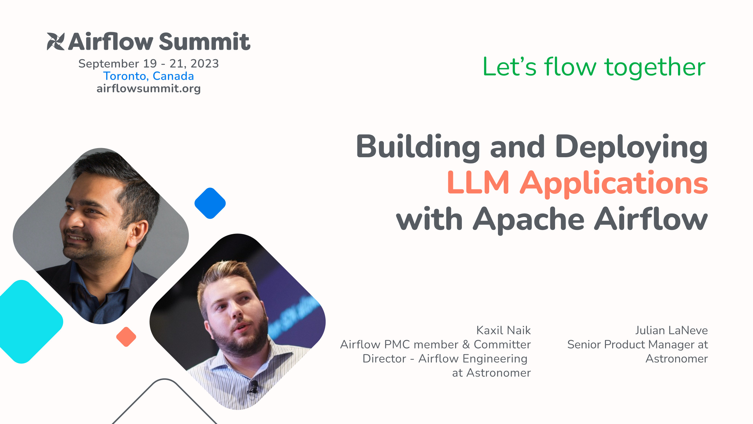 Building and deploying LLM applications with Apache Airflow | Airflow ... Building and deploying LLM applications with Apache Airflow | Airflow ...