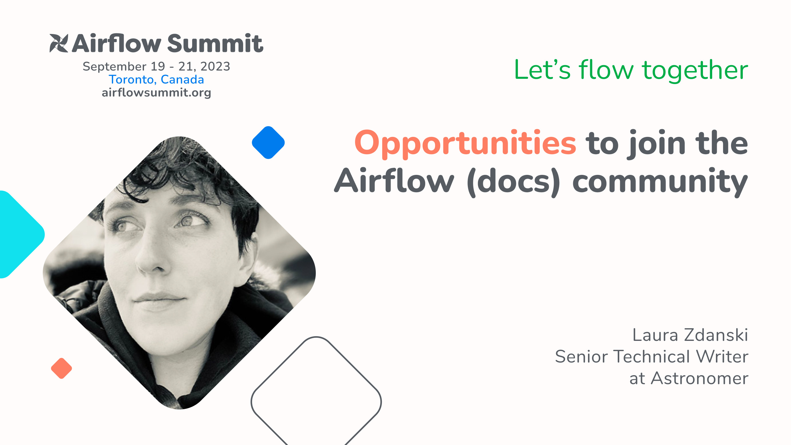 Opportunities to join the Airflow (docs) community | Airflow Summit 2025