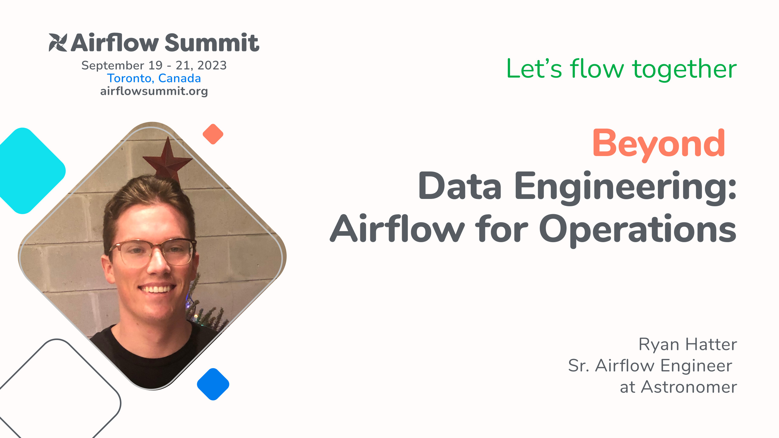 Beyond Data Engineering: Airflow for Operations | Airflow Summit 2025