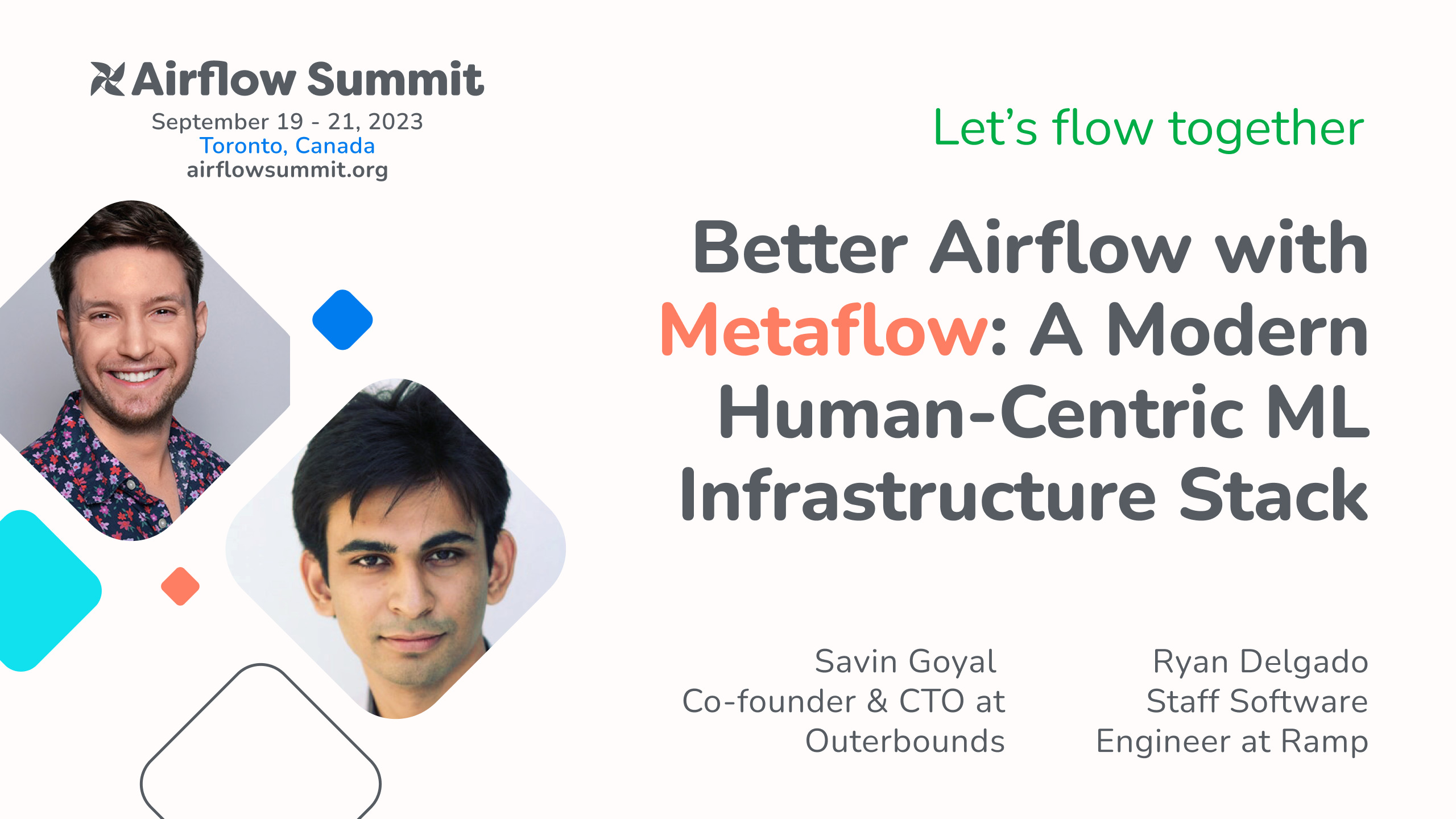 Better Airflow with Metaflow : A modern human-centric ML infrastructure ... Better Airflow with Metaflow : A modern human-centric ML infrastructure ...