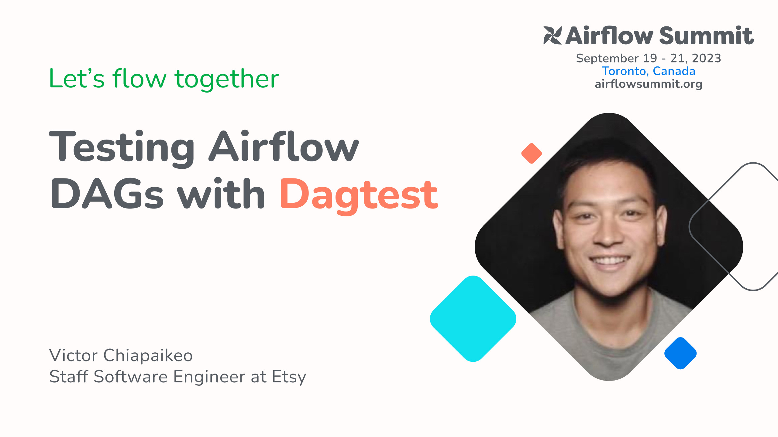 Testing Airflow DAGs with Dagtest | Airflow Summit 2025 Testing Airflow DAGs with Dagtest | Airflow Summit 2025