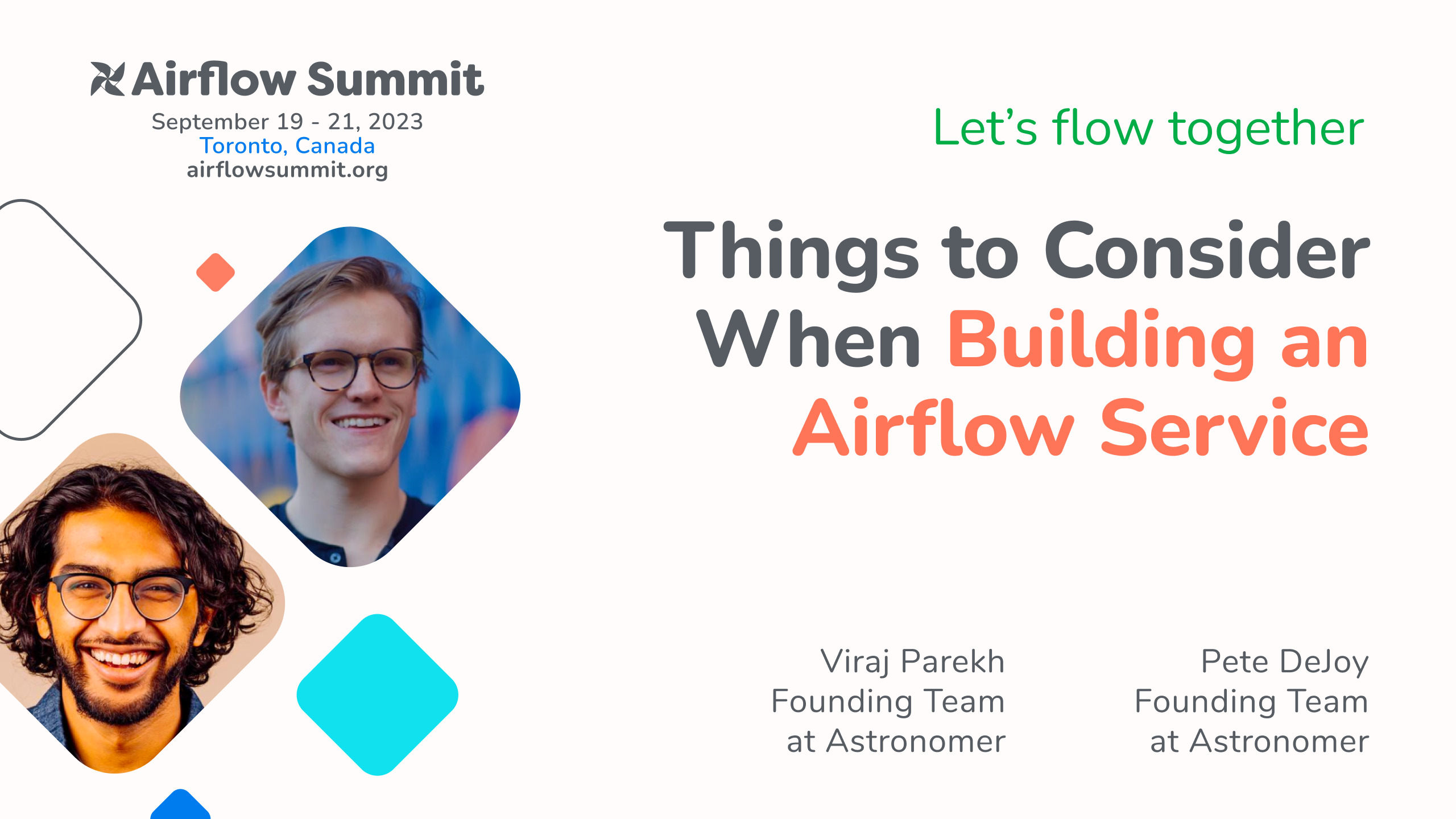 Things to Consider When Building an Airflow Service | Airflow Summit 2025